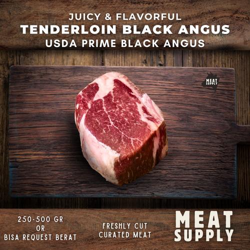 Promo Tenderloin Black Angus USDA Prime / Tenderloin Beef USA Prime ...