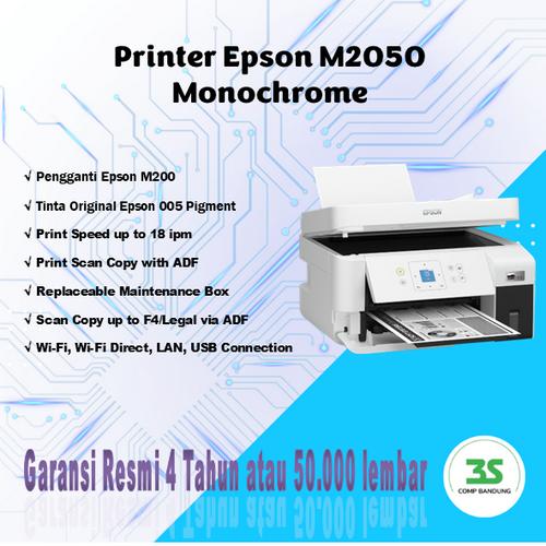 Jual Printer Epson M2050 M-2050 M 2050 Print Scan Copy ADF Wifi ...