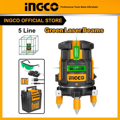 Promo HLL305205 METERAN 5 GARIS LINE LEVEL CROSS GREEN LASER 30 METER ...