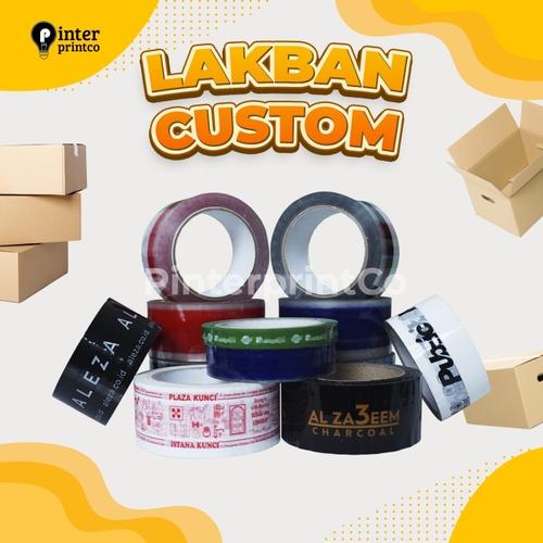 Jual Custom Lakban Printing Dasar Bening (Order Customer) - Kota ...