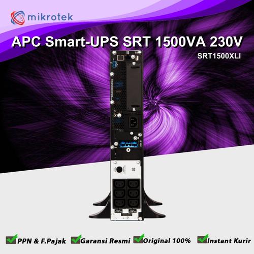 Promo APC Smart-UPS SRT 1500VA 230V SRT1500XLI Cicil 0% 3x - Jakarta Utara - MIKROTEK | Tokopedia