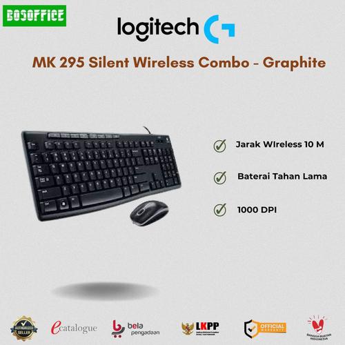 Jual MK 295 Silent Wireless Combo - Graphite - Ori - Jakarta Barat ...