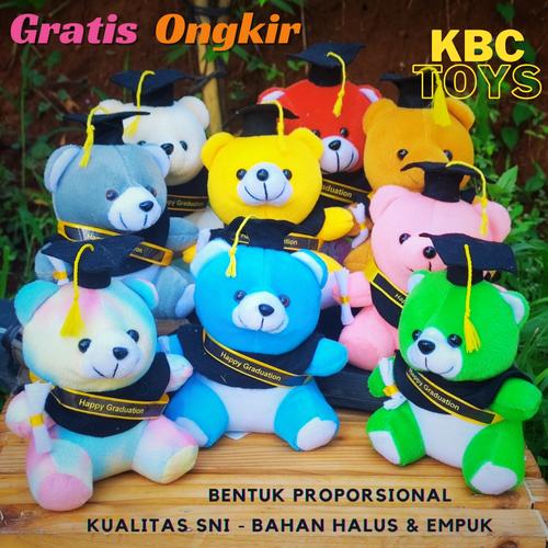 Promo boneka teddy bear wisuda toga gradution/bagus untuk hadiah dan ...