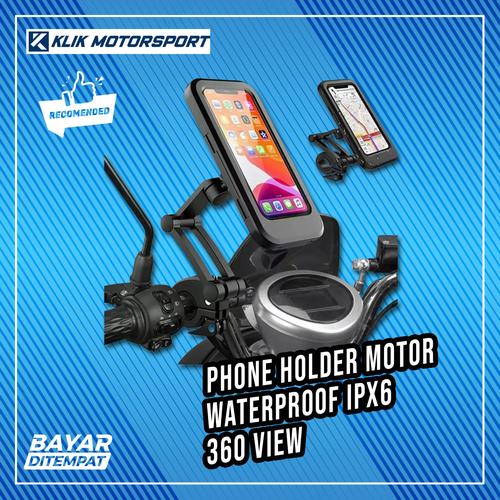 Promo Holder HP Motor Waterproof 360 Phone Holder Sepeda IPX6 Rainproof - Kab. Bekasi - KLIK ...