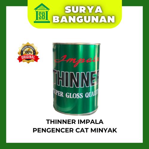 Jual THINNER IMPALA 1 LITER/5 LITER PENGENCER CAT MINYAK - 1 LITER ...