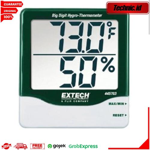 Jual Extech Alat Ukur Suhu Hygro Thermometer Big Digit 445703 Untuk ...