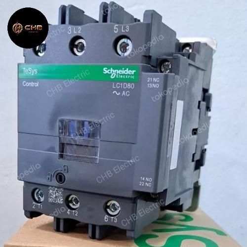 Jual Schneider Kontaktor LC1D80 m7 220VAC - Q7 380VAC - Jakarta Pusat ...