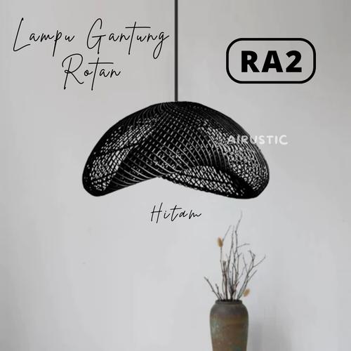 Jual Kap Lampu Gantung Anyaman Rotan Premium/Lamp Cap Cover Rattan ...