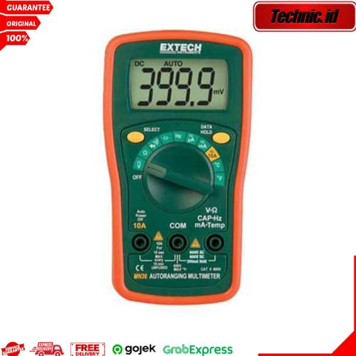 Jual Extech Alat Ukur Multimeters Dmm 600v Mn36 Mampu Mengukur Tegangan ...