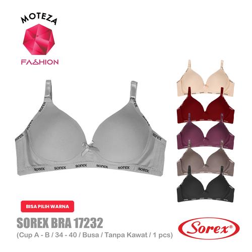 Promo Sorex Bra Wanita - BH 17232 - Busa Cup A - B / Tanpa Kawat -Super ...