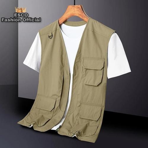 Jual Vest pria / vest / rompi / rompi pria / rompi motor / rompi proyek ...