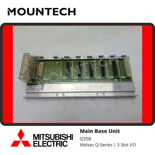 Jual MITSUBISHI Main Base Unit PLC Q35B Melsec-Q Series - Kota Cimahi - Mountech Engineering ...