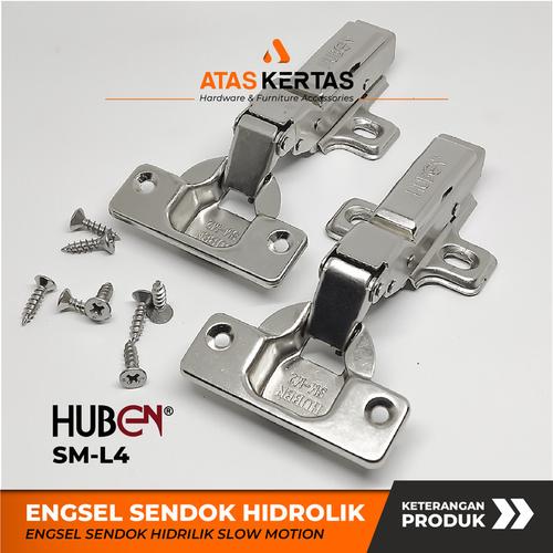 Jual HUBEN engsel sendok slow motion engsel lemari kitchen set soft ...