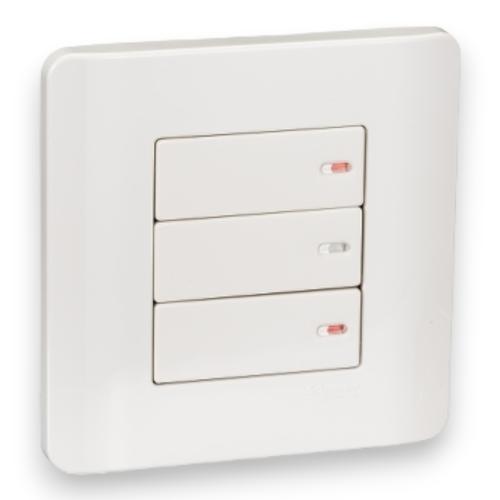 Jual Saklar Zencelo White Schneider 1 Way dan 2 Way - 3 Gang, 2 Way ...
