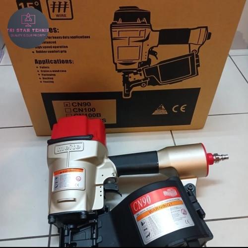 Jual Mesin paku coil MEITE CN 90 mesin paku tembak pallet pneumatic coil nailer Meite CN90 ...