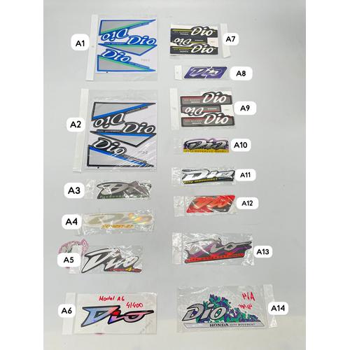 Jual Sticker Striping Honda Dio Model A - A4 - Jakarta Selatan ...