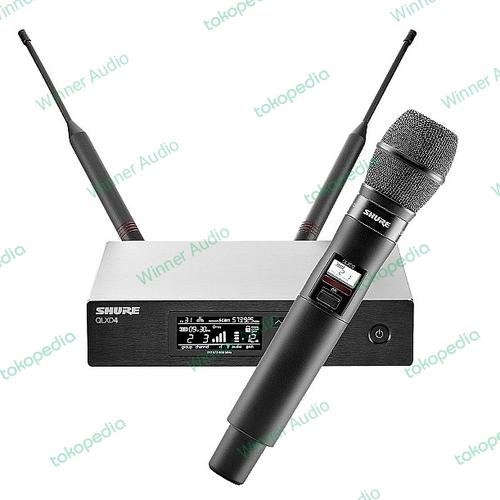 Jual MICROPHONE SHURE QLX24/KSM9 QLXD24 KSM9 KSM 9 WIRELESS VOCAL ORIGINAL - Jakarta Barat ...