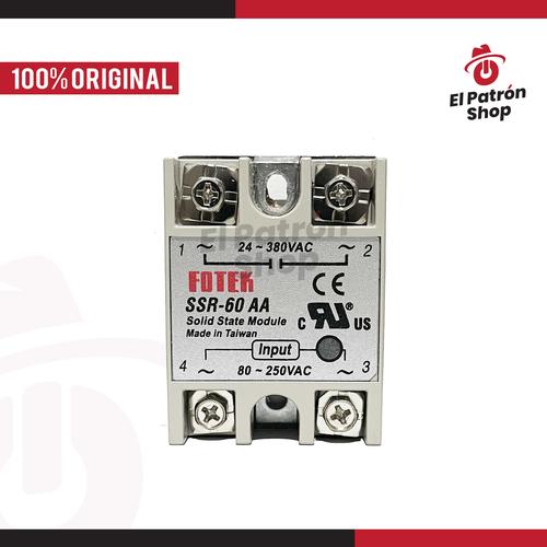 Jual FOTEK Solid State Relay SSR-60AA Fotek 60 AA AC to AC - Jakarta ...