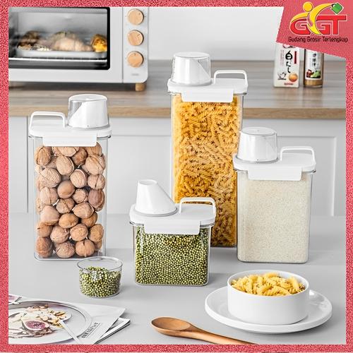 Jual GGT Toples Bening Penyimpanan Makanan Kontainer Storage Makanan ...