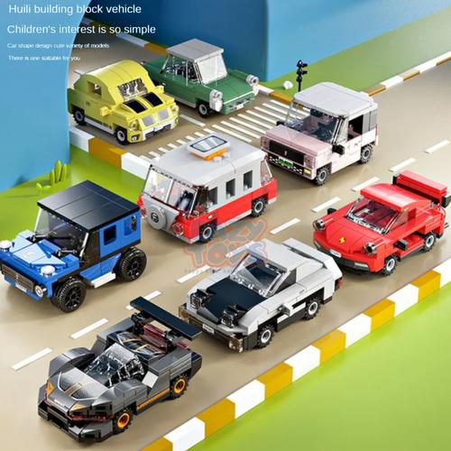 Promo Mobil Mobilan DIY Pocket Block Mini Fungsi Gerak Pullback Mainan ...