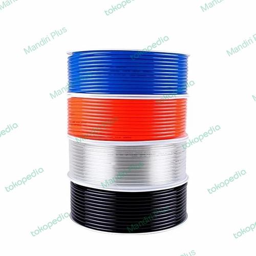 Jual Selang PU ukuran OD 8mm x 5mm 1 roll 100m pollyurethane - Orange ...