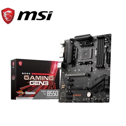 Jual MSI B550 GAMING GEN3 Motherboard AMD B550 AM4 Ryzen DDR4 ATX ...