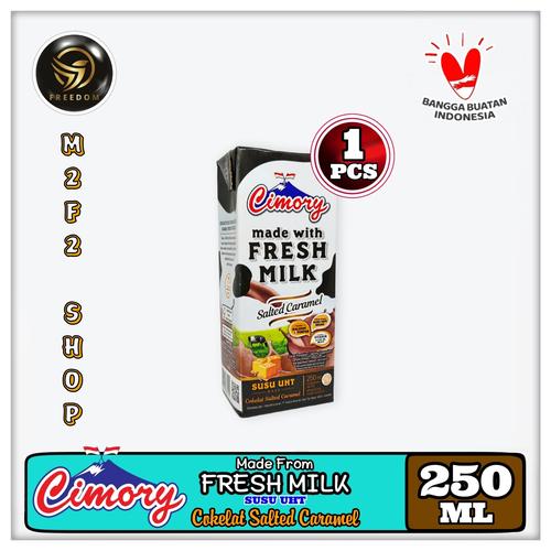 Jual Susu Cimory Fresh Milk Kotak UHT Cokelat Salted Caramel - 250 ml ...