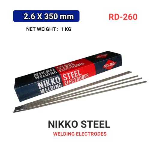 Jual Kawat Las Listrik / Elektroda Nikko RD 260 size 2.6x350mm(kemasan ...