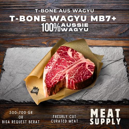 Jual T-Bone Steak Wagyu MB 7+ / T bone Steak Wagyu MB7 IMPORT AUS 500gr ...