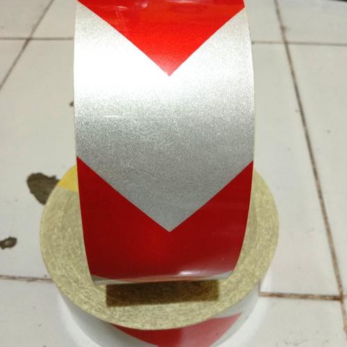 Jual Sticker Stiker 5cmx45M Reflektive Pemantul Cahaya Panah merah ...