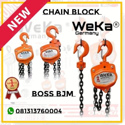 Jual chain blok takel 5 ton x 10 meter weka germany - Jakarta Barat ...