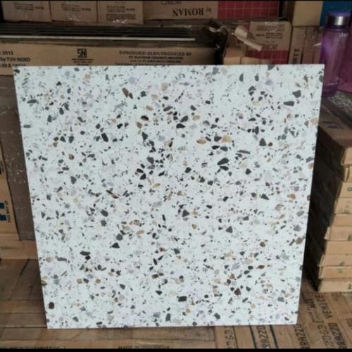 Jual granit 60×60 infinity white terazzo Matt/dop - Kab. Bogor - PASAR ...