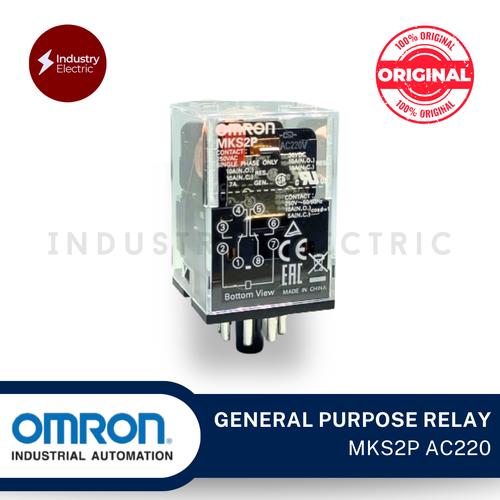 Jual GENERAL PURPOSE RELAY MKS2P AC220 OMRON - Kota Medan - INDUSTRY ELECTRIC | Tokopedia