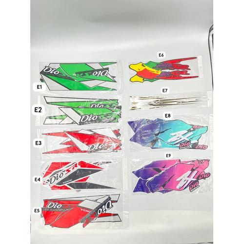 Jual Sticker Striping Honda Dio, ZX, SR, SP Model E - E2 - Jakarta ...