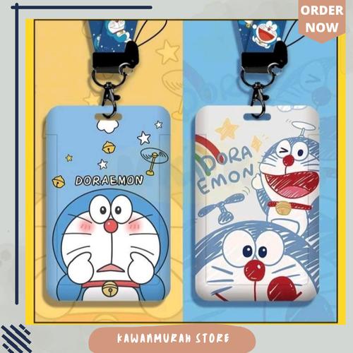 Jual Lanyard Anak Motif Doraemon Lucu / Name Tag Doraemon / ID Doraemon ...