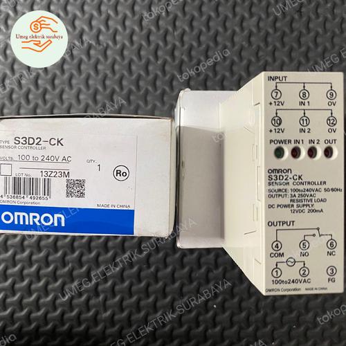 Jual S3D2-CK SENSOR CONTROLLER OMRON S3D2 CK - Kota Surabaya - UMEG ELEKTRIK SURABAYA | Tokopedia