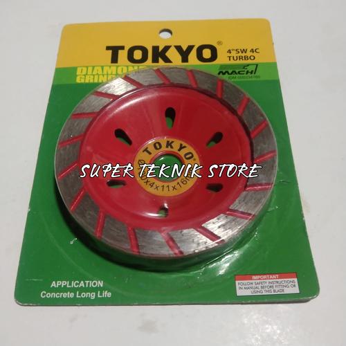 Jual Mata Gerinda Mangkok Turbo 4 inch Original Tokyo - Jakarta Utara ...
