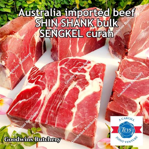Jual 1.2kg Australia beef SHIN SHANK BULK daging sapi beku sengkel ...