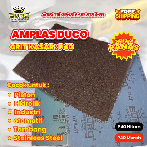 Jual AMPLAS Ampelas Kertas Air Lembaran Kasar Grit 40 untuk Besi Motor ...