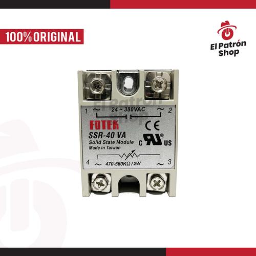 Jual FOTEK Solid State Relay SSR-40VA Fotek 40 Amper SSR 40 VA - Jakarta Barat - El PatronShop ...