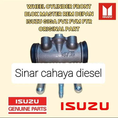 Jual WHEEL CYLINDER FRONT BLOK MASTER REM DEPAN ISUZU GIGA FVZ FVM FTR ...