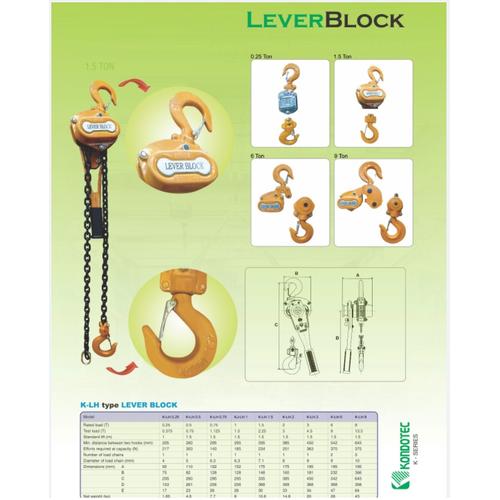 Jual Lever Block Condotech 1.5 ton x 2 meter - Jakarta Utara ...