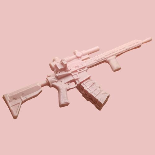 Jual little armory weapon/senjata M4 Recast Skala 1/12 Kitbash figma ...