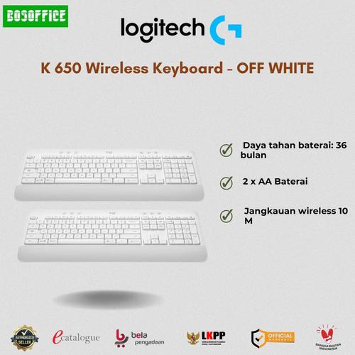 Jual K 650 Wireless Keyboard - Off White - Jakarta Barat - BosOffice ...
