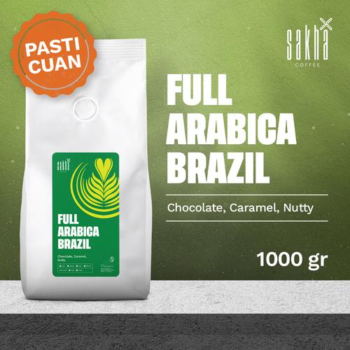 Promo BIJI KOPI ARABICA BRAZIL 1KG Espresso Coffe Based By Sakha Coffee ...