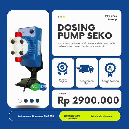 Jual Dosing Pump SEKO AMS 200 pompa dossing chemical Seko Dosing pump Kimia - Kab. Bogor - aim ...