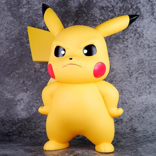 Jual 38 cm action figure pokemon pikachu real life size 1:1 statue Big ...