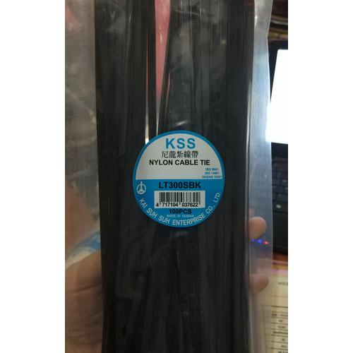 Jual Kabel Ties KSS LT-300SBK panjang 30cm lebar 4.8 mm - Putih ...