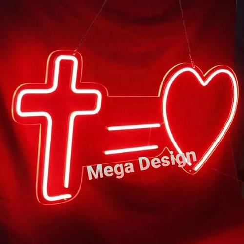 Promo Neon flex - plus love - lampu strip led - lampu hias-lampu ...