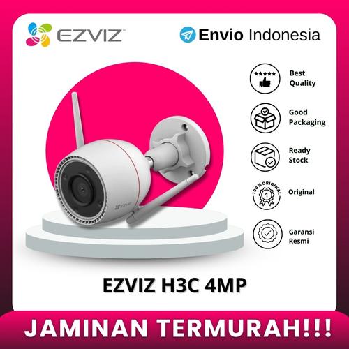 Promo CCTV Ezviz H3C 4MP 2K⁺ Wi-Fi Smart Home Network Camera untuk ...